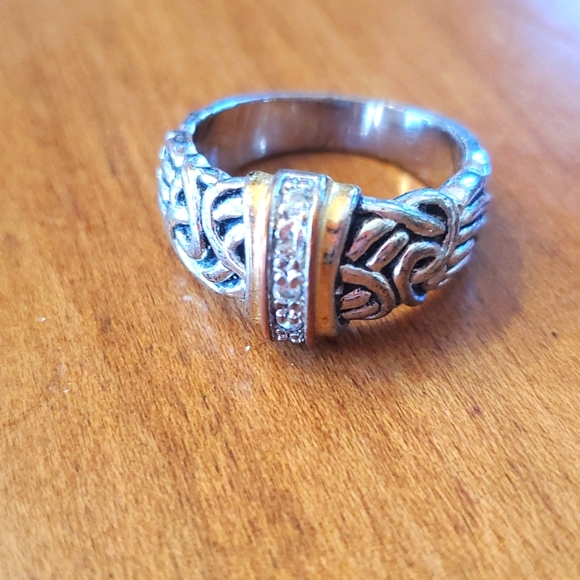 Jewelry | Silver And Gold Brighton Like Ring | Poshmark